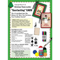 Christmas 1 Non Tooling Christmas Card Lesson Plan — Tandy Leather Canada