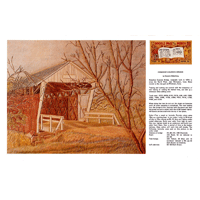 Donahoe Covered Bridge by Darwin Ohlerking- Series 3D Page 12 — Tandy ...