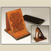Portable Smart Phone Stand Pattern — Tandy Leather Canada