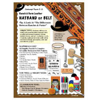 Ranch Farm Tooling Hatband or Belt Lesson Plan — Tandy Leather Canada