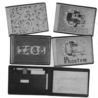 Truckers Log Book Cover Kit Pattern — Tandy Leather Canada