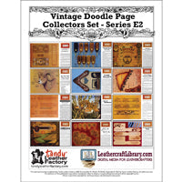 Vintage Doodle Page Collectors Set - Series E2 — Tandy Leather Canada