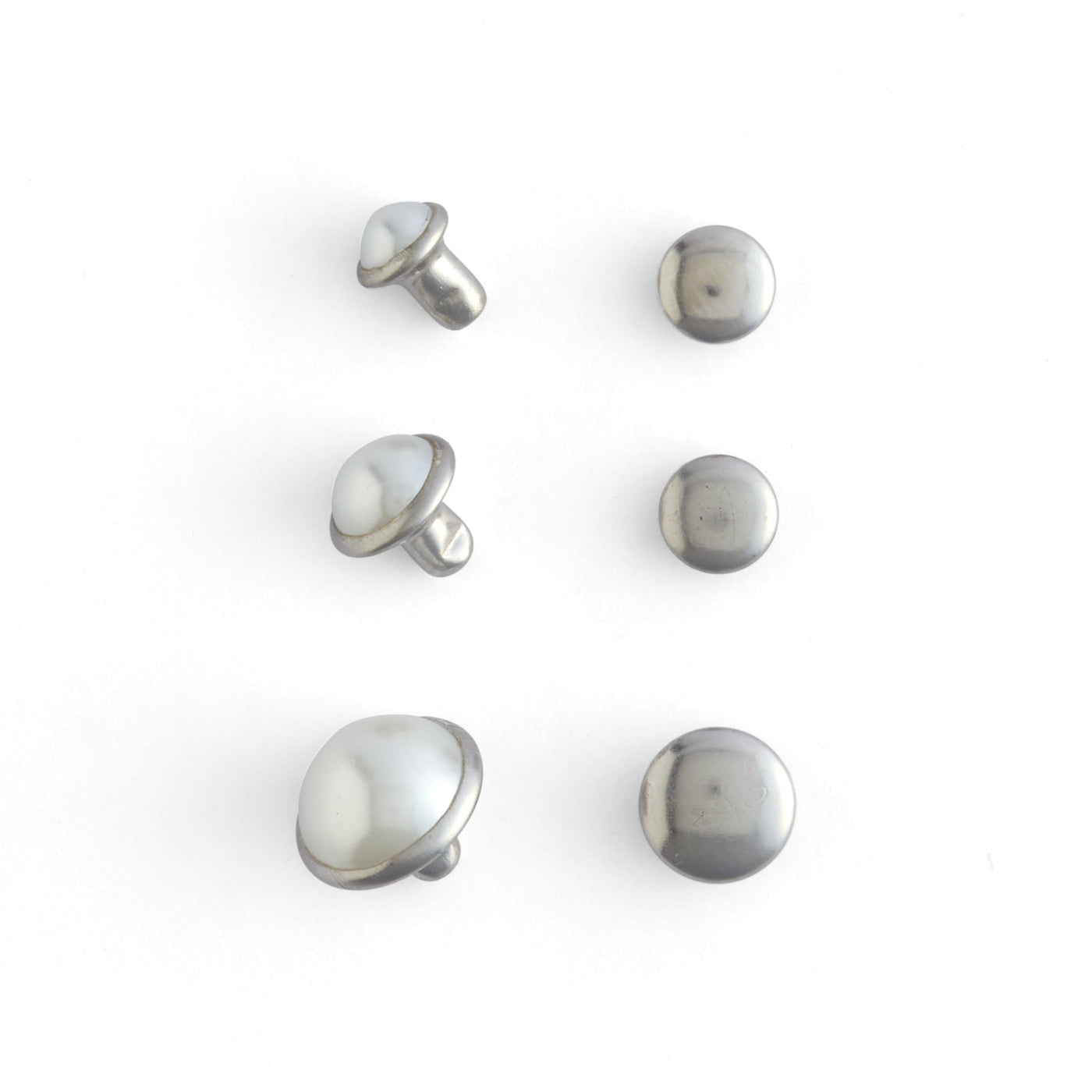 Synthetic Pearl Dome Rivets 10 Pack — Tandy Leather Canada