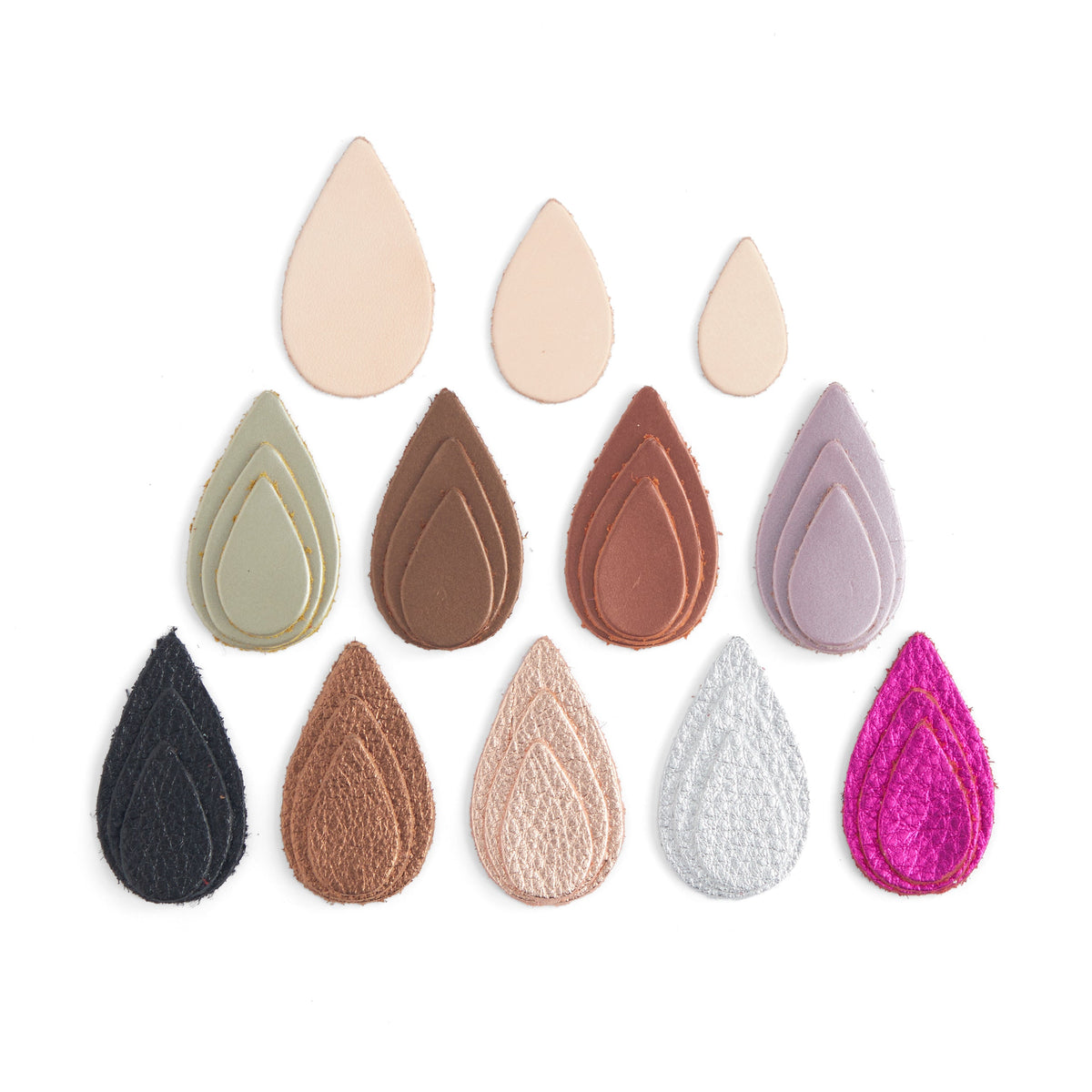 Mini Shapes Teardrop 60 Pack — Tandy Leather Canada