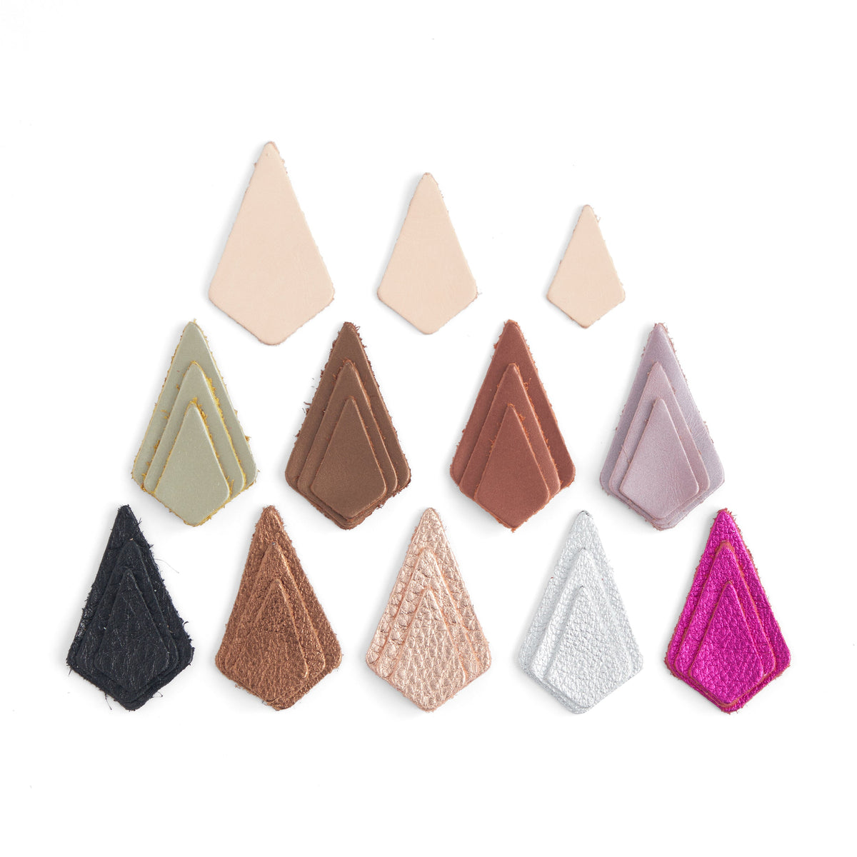 Mini Shapes Geometric Teardrop 60 Pack — Tandy Leather Canada