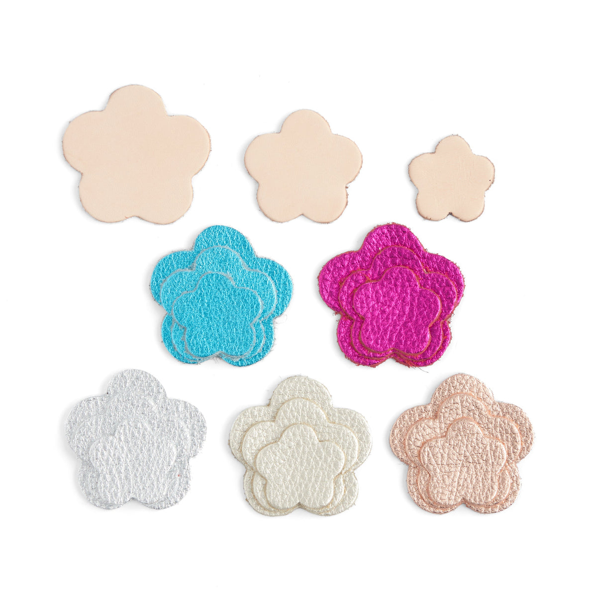 Mini Shapes Flower 60 Pack — Tandy Leather Canada