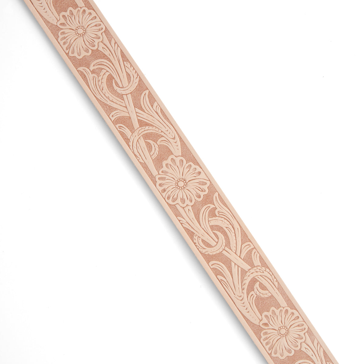Running Floral Embossed Belt Blank | Tandy Leather — Tandy Leather Canada