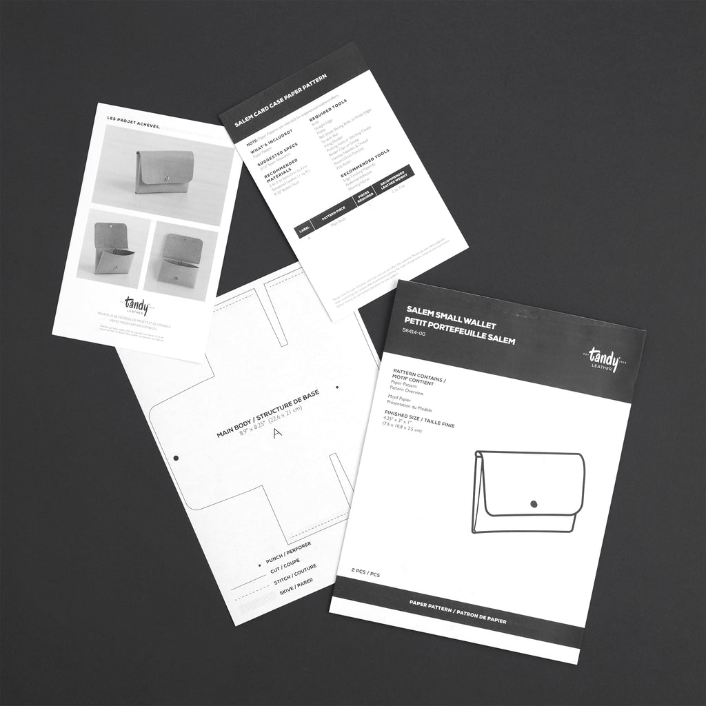 Templates & Patterns — Tandy Leather Canada