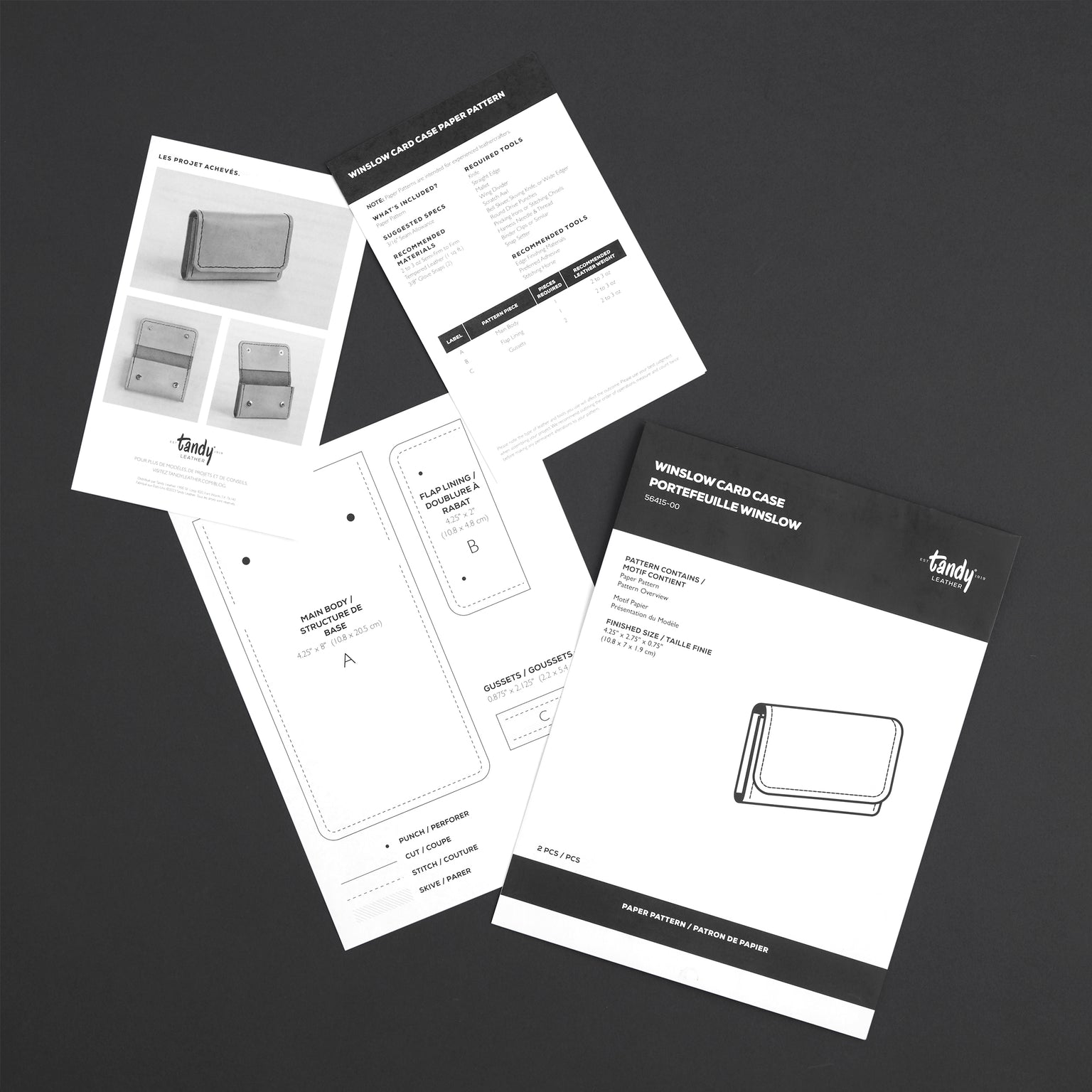 Templates & Patterns — Tandy Leather Canada