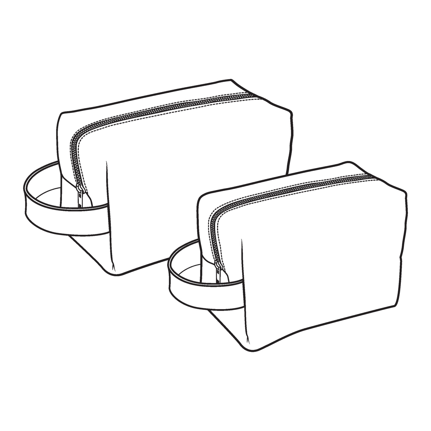 Double Dopp Paper Pattern — Tandy Leather Canada