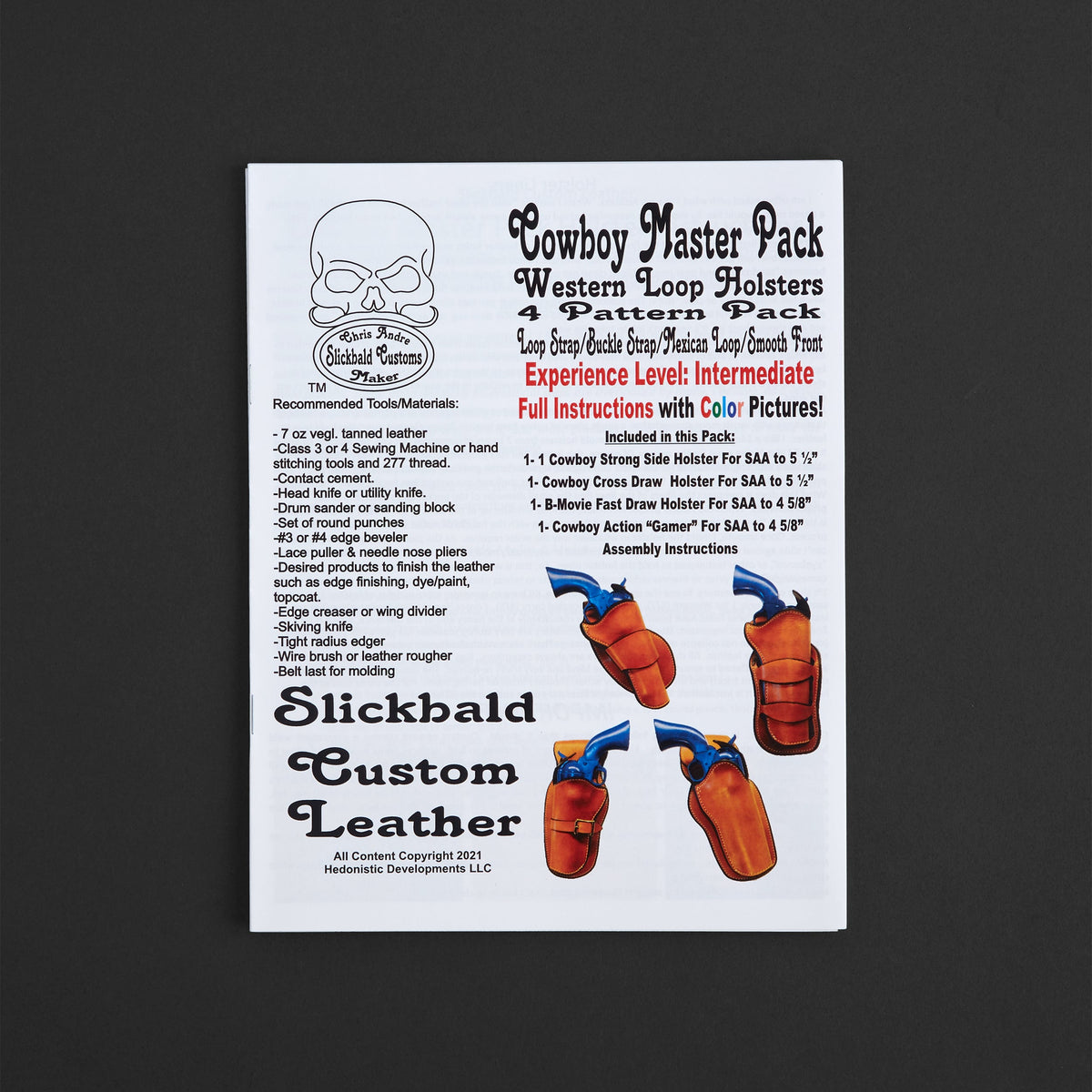 Slickbald Cowboy Master Pattern Pack — Tandy Leather Canada