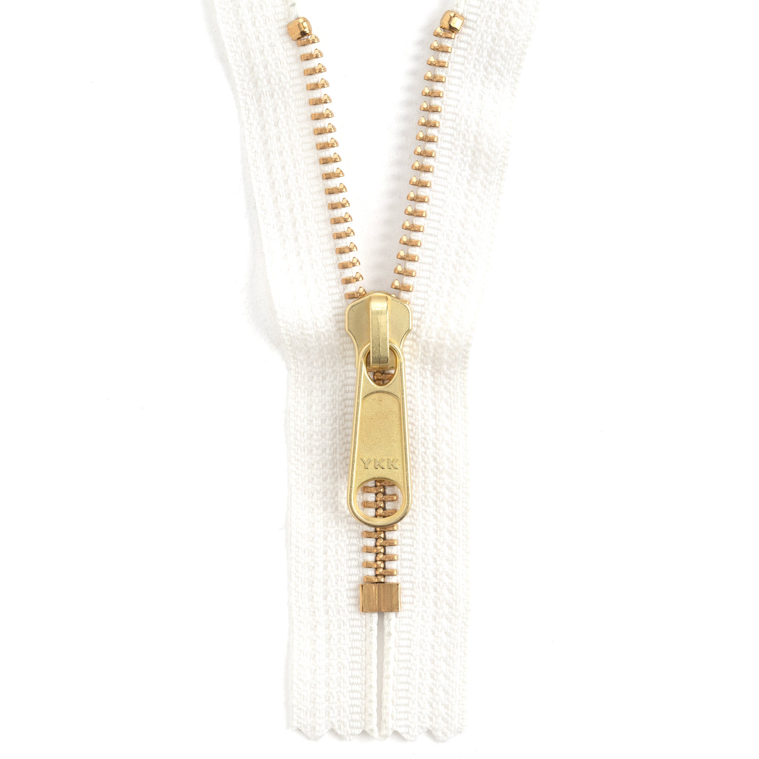 YKK #5 Brass Complete Zipper — Tandy Leather Canada