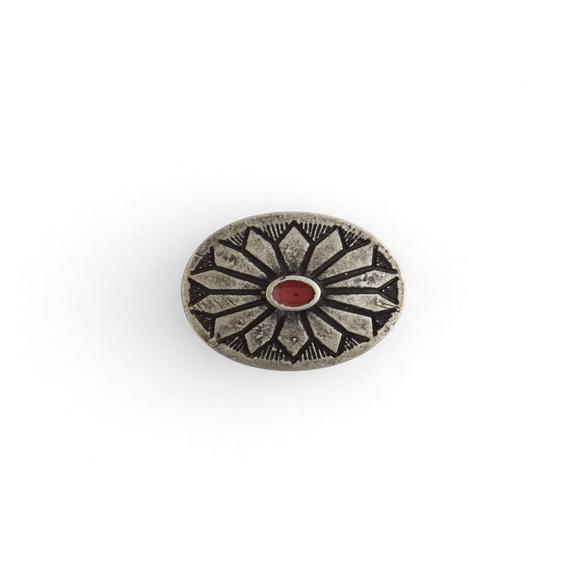 Red Flower Concho — Tandy Leather Canada