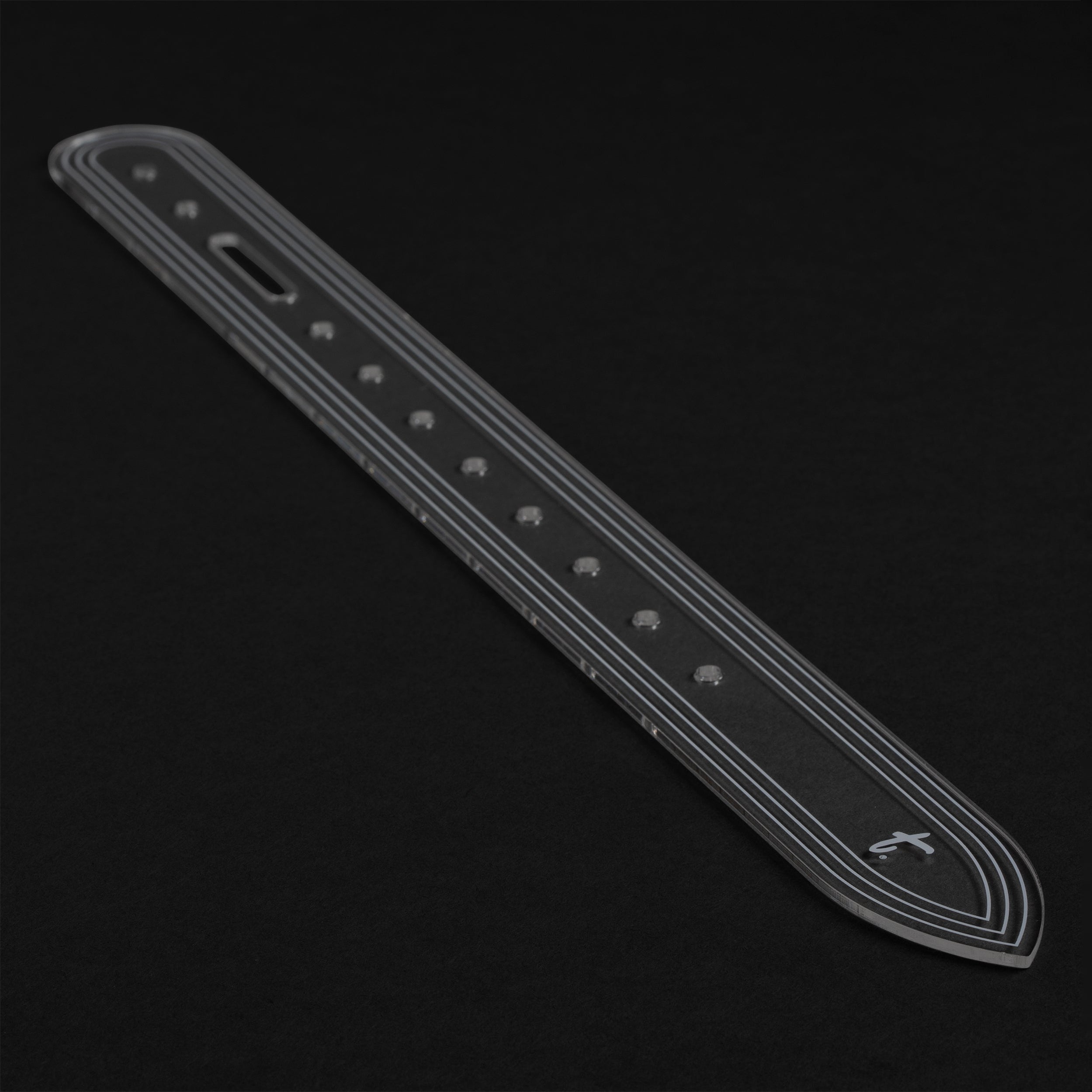 2-in-1 Belt Guide Acrylic Template | Tandy Leather — Tandy Leather Canada