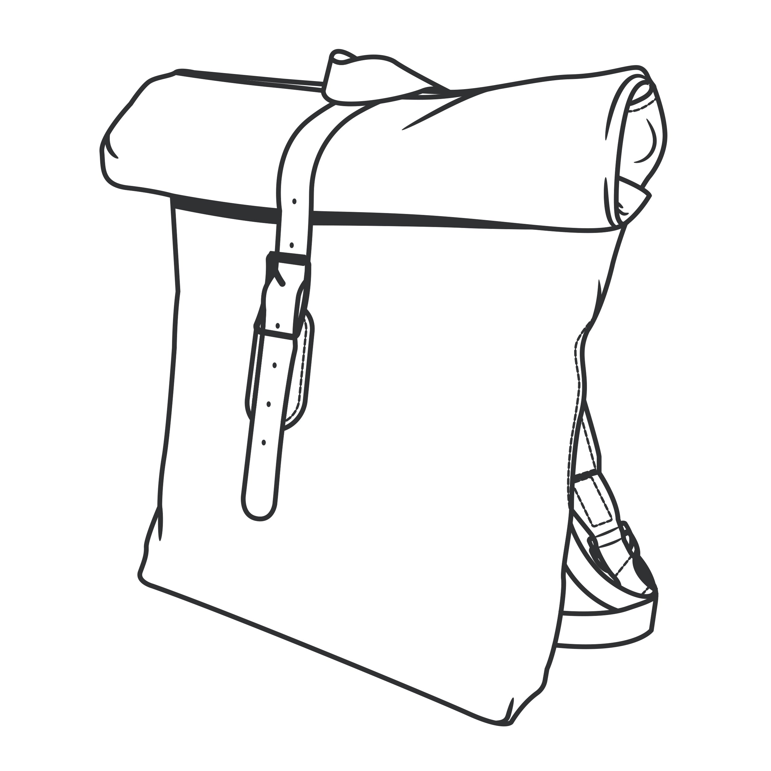 Colton Backpack Paper Pattern — Tandy Leather Canada