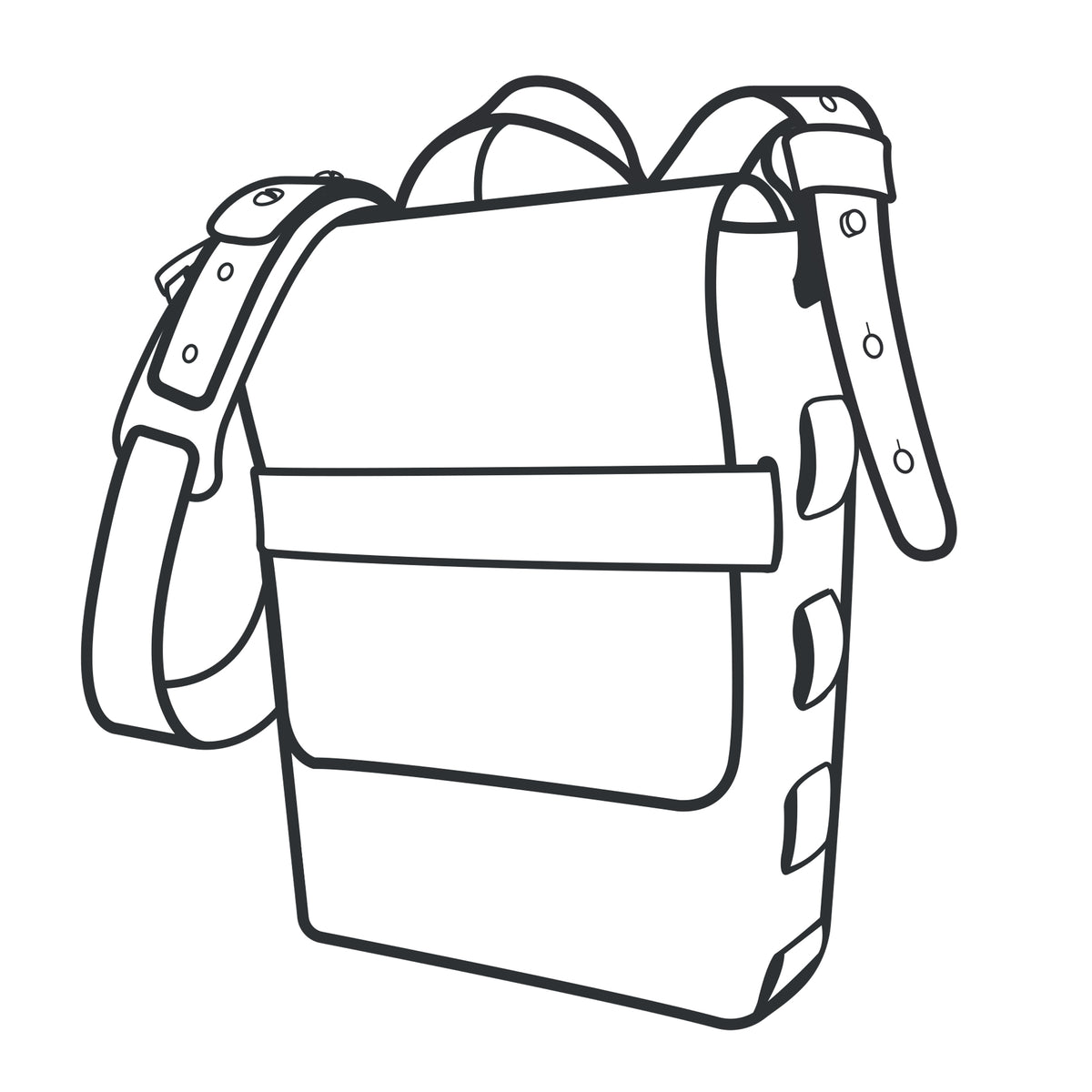 Paxton Messenger Bag Paper Pattern — Tandy Leather Canada