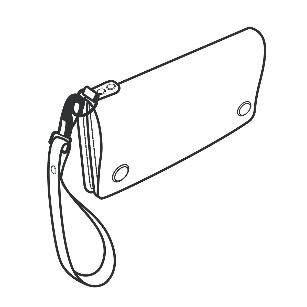 Roper Snap Wallet Paper Pattern — Tandy Leather Canada