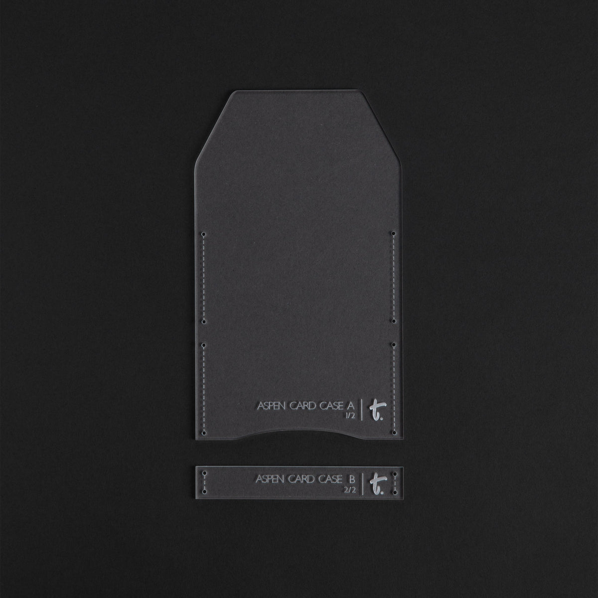Aspen Card Case Acrylic Template — Tandy Leather Canada