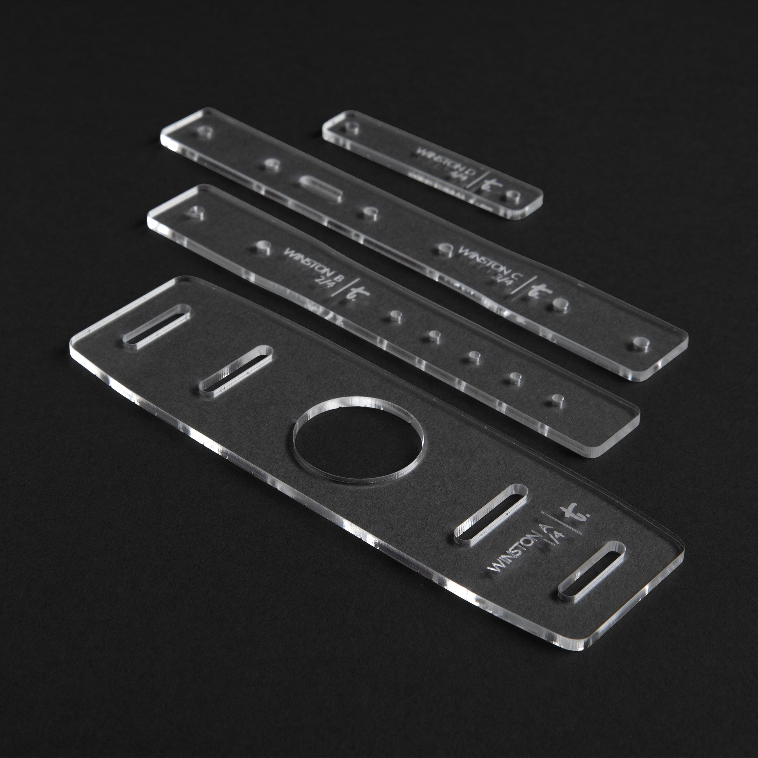 Winston Watch Band Acrylic Template | Tandy Leather — Tandy Leather Canada