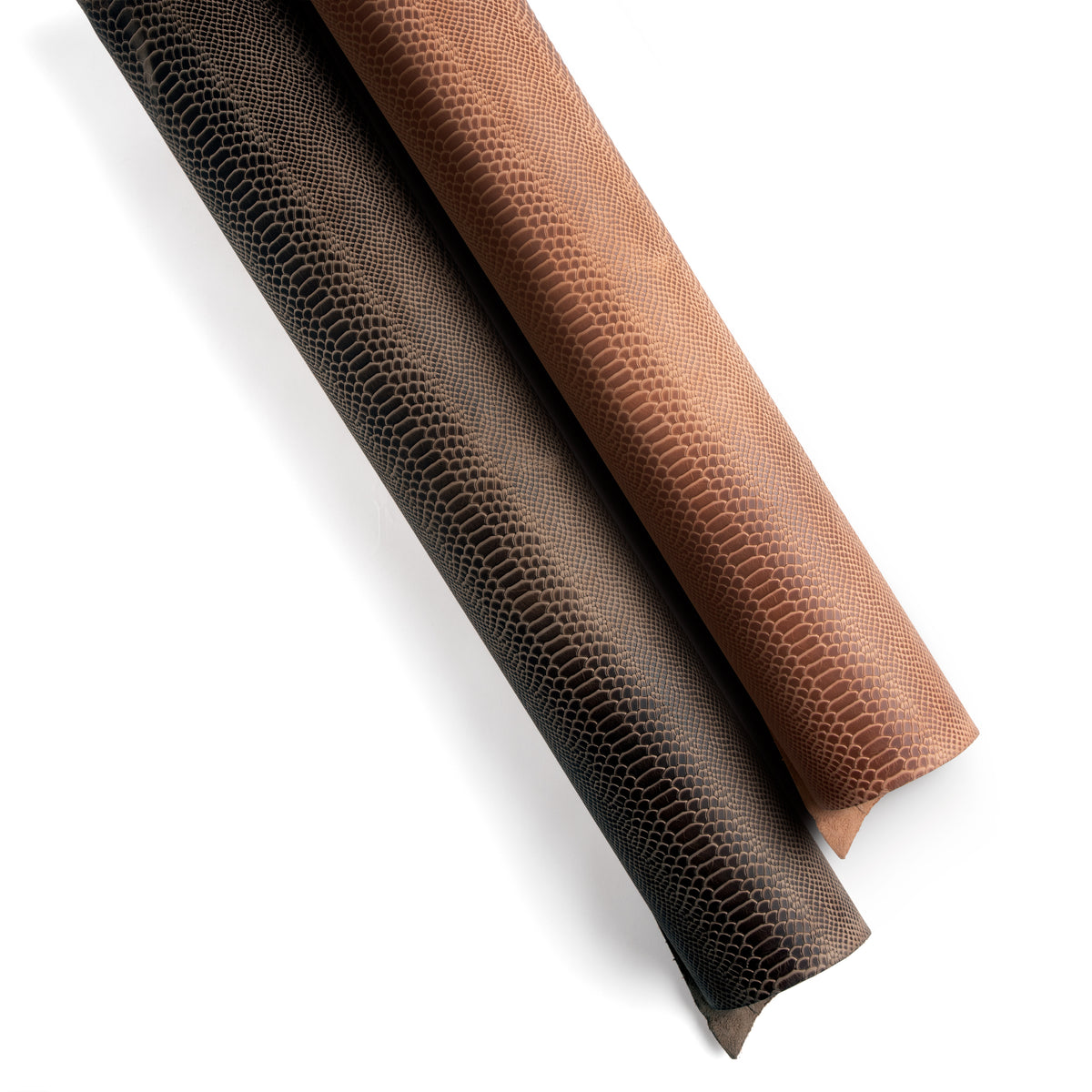 Python Embossed Designer Double Shoulders — Tandy Leather Canada