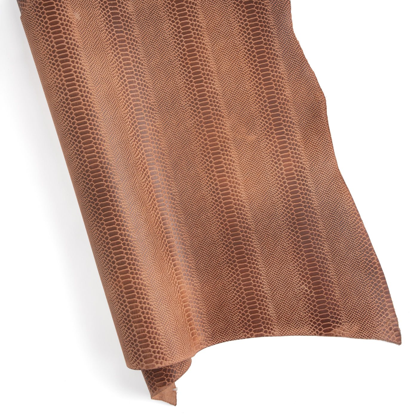 Python Embossed Designer Double Épaules — Tandy Leather Canada