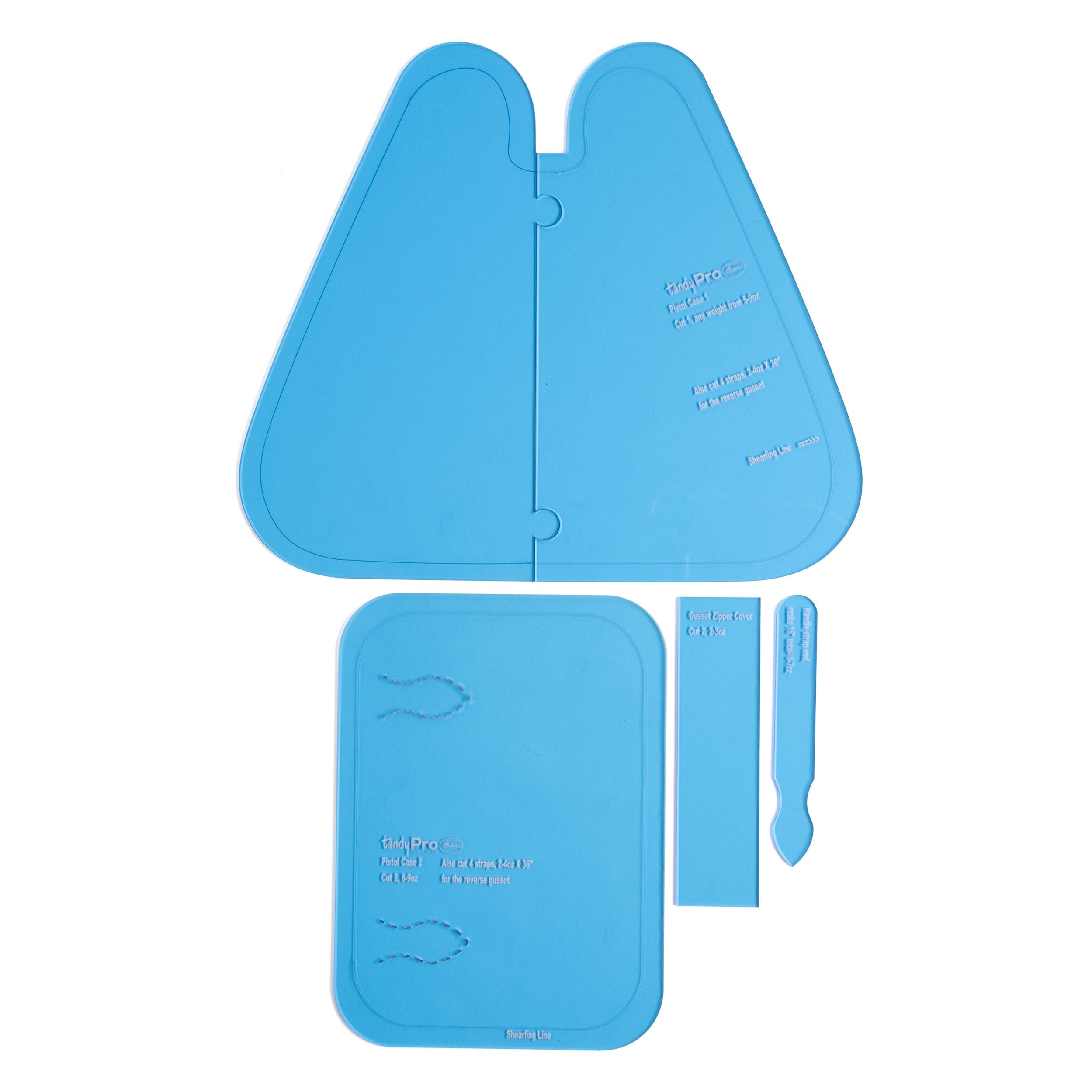 TandyPro® Pistol Case Template Set - FINAL SALE — Tandy Leather Canada
