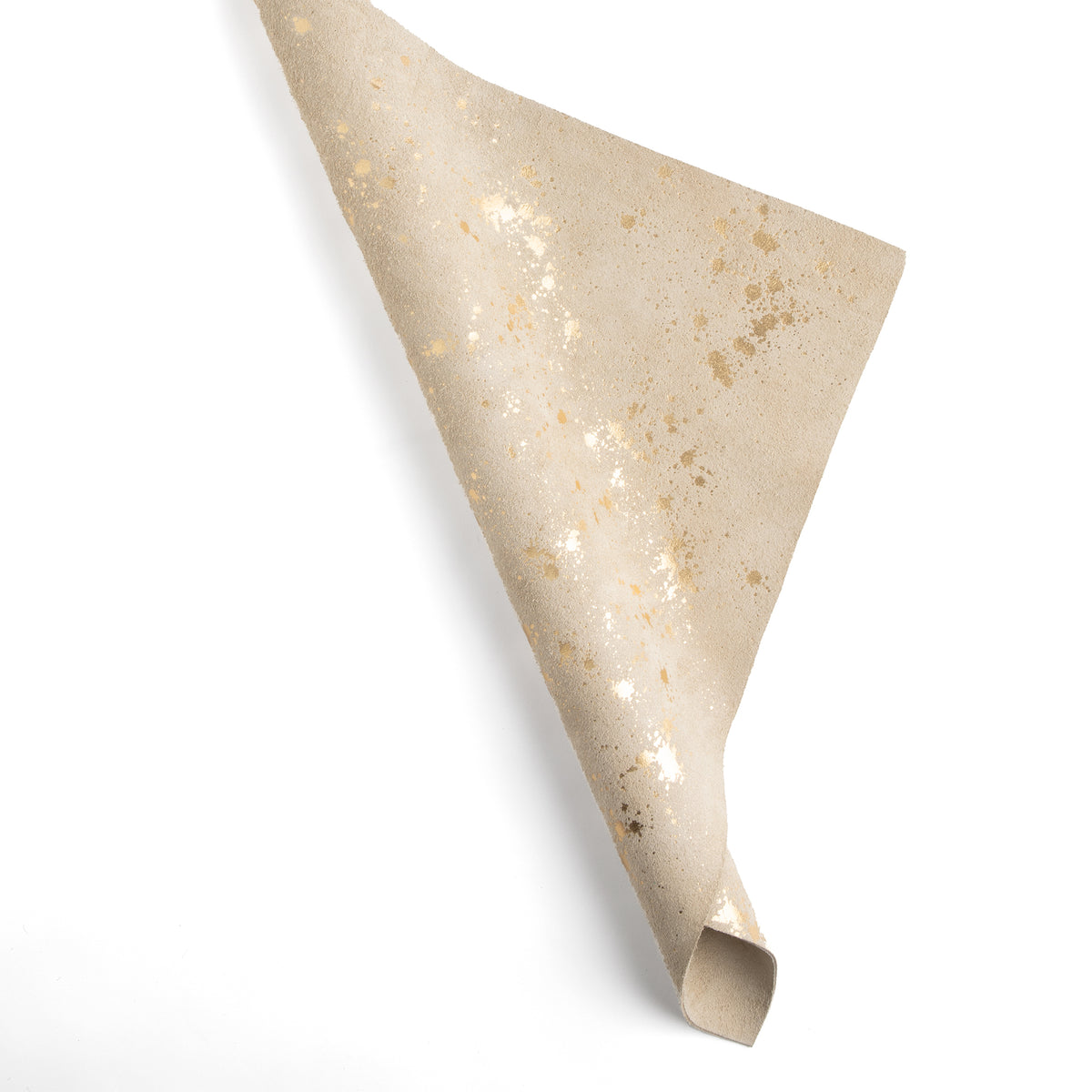 Gold Splashed Suede Large Craft Cut — Tandy Leather Canada